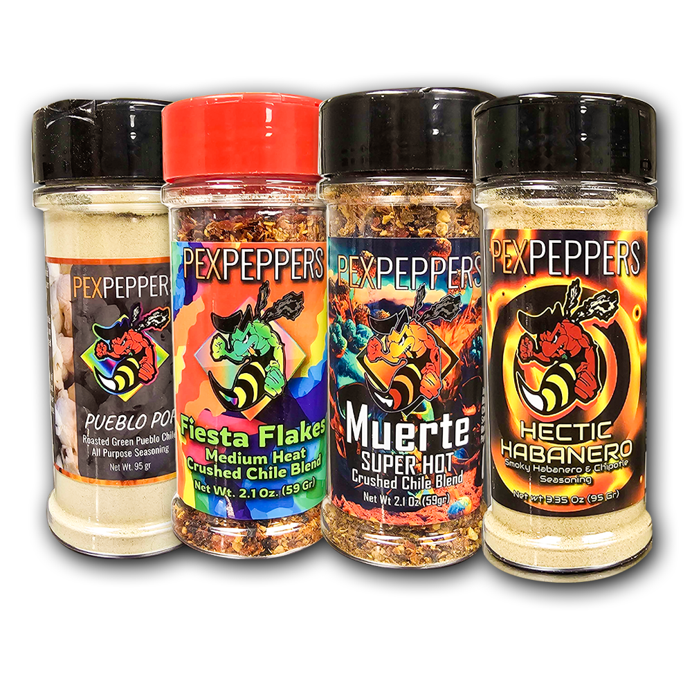Four Seasoning Pack – PexPeppers Hot Sauce