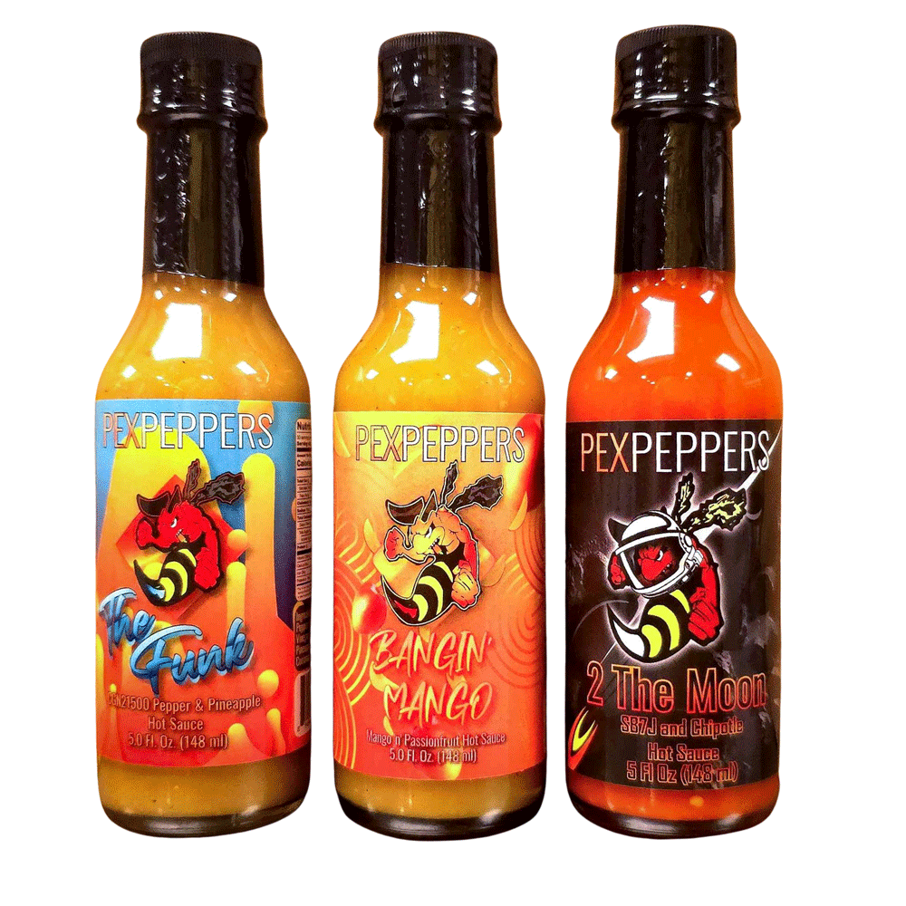 2025 Seasonal Hot Sauce Bundle – PexPeppers Hot Sauce