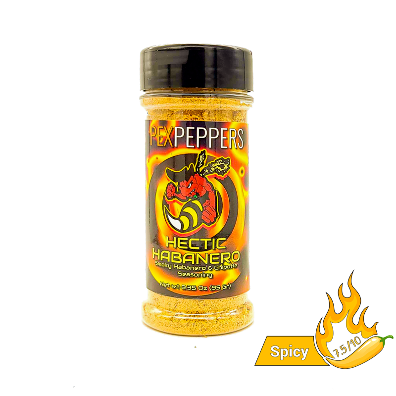 Hectic Habanero Seasoning – PexPeppers Hot Sauce